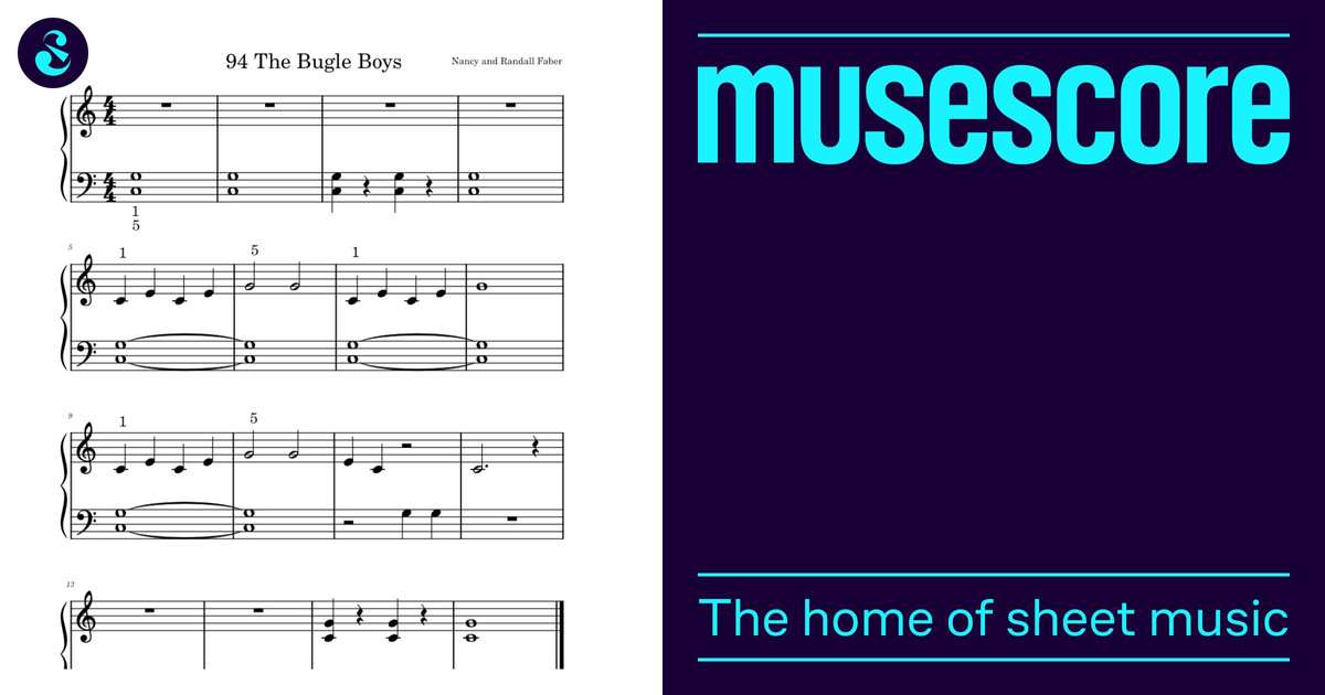 94 The Bugle Boys - adv0 primer Lesson book - Piano Adventures Faber ...