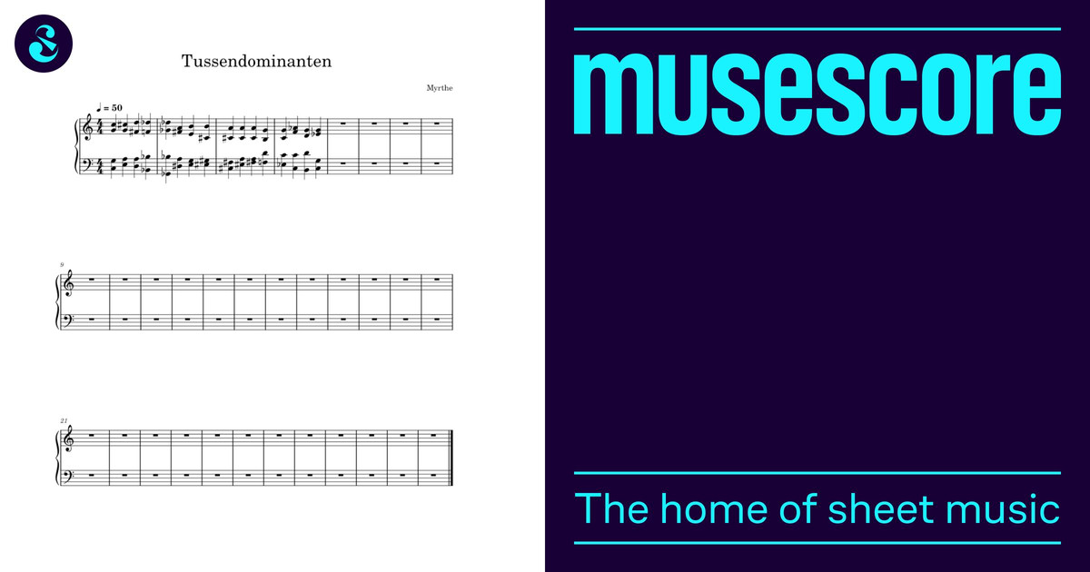 Tussendominanten HML – myrtheegberin Sheet music for Piano (Solo) Easy ...