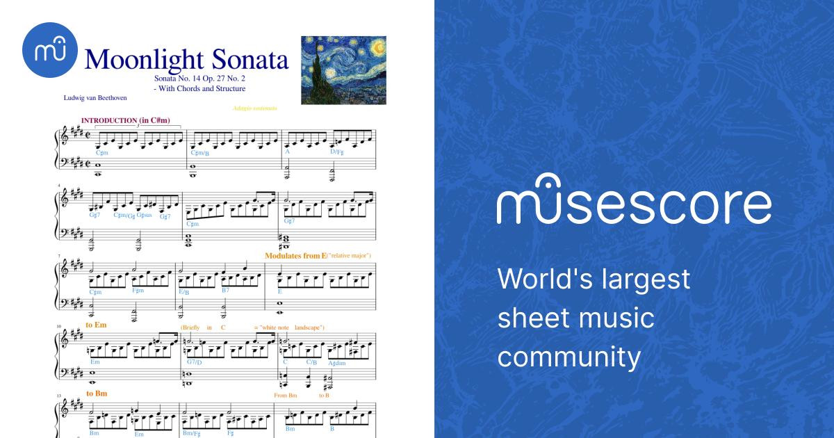 moonlight sonata chords