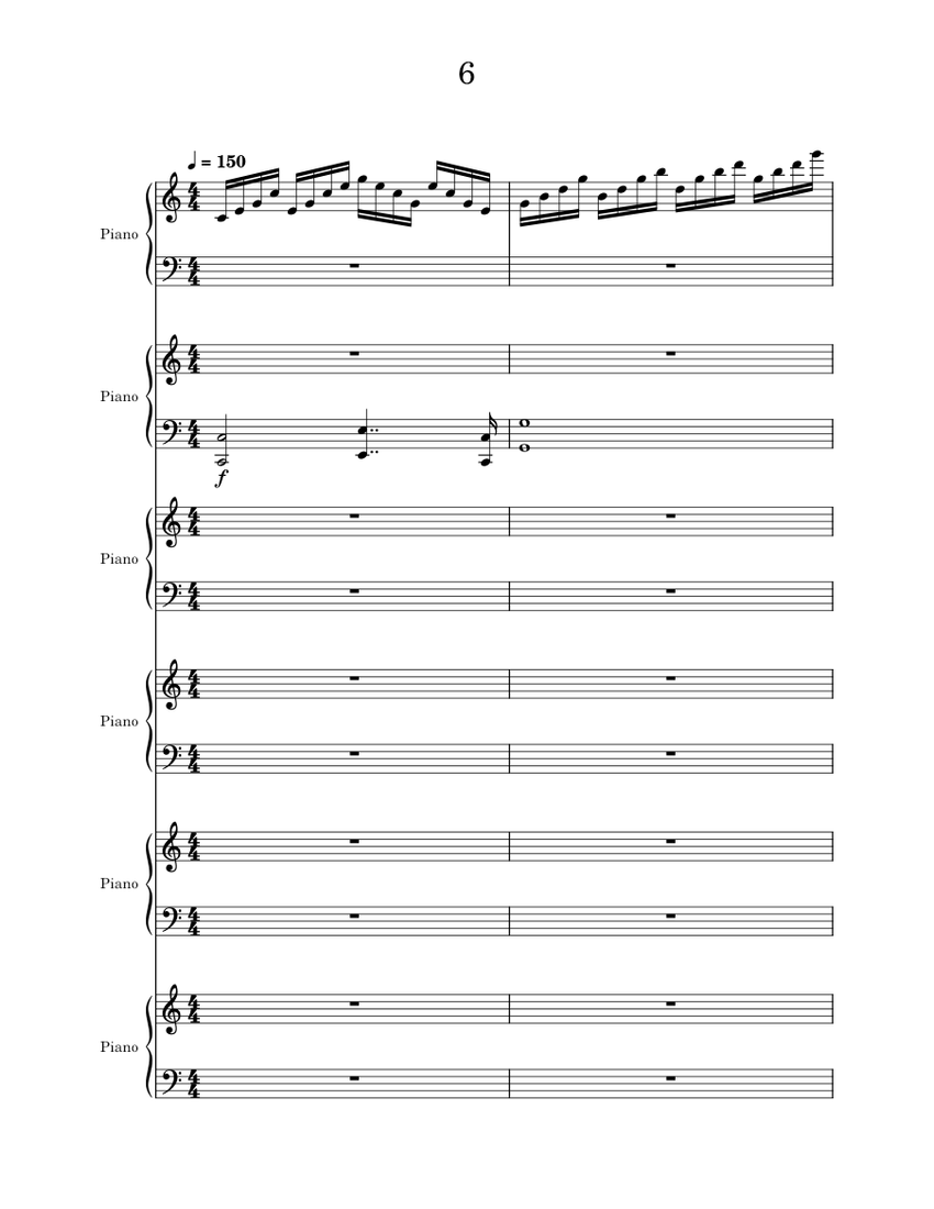 Presto in C Major Sheet Music for Piano (Solo) | MuseScore.com
