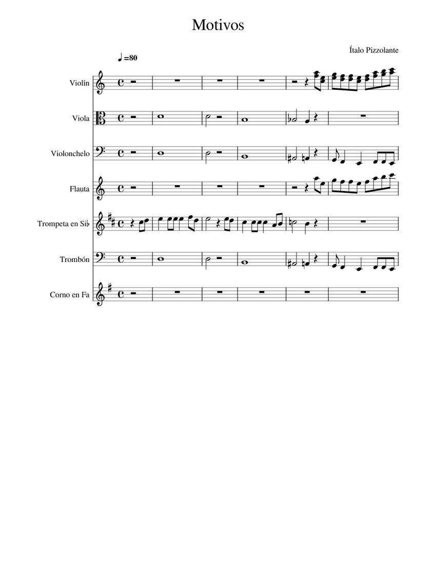 Motivos – Vicente Fernández Motivos Sheet Music for Trombone, Flute ...