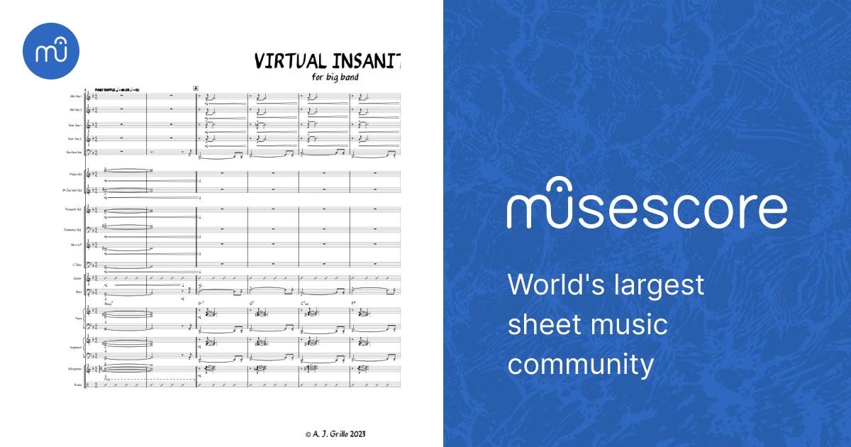 Virtual Insanity Sheet music for Piano, Trombone, Tuba, Flute & more ...