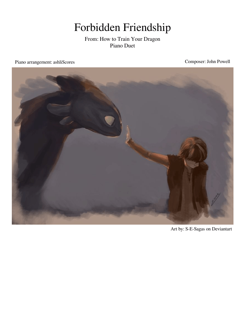 Forbidden Friendship Sheet Music for Piano (Piano Duo) | MuseScore.com