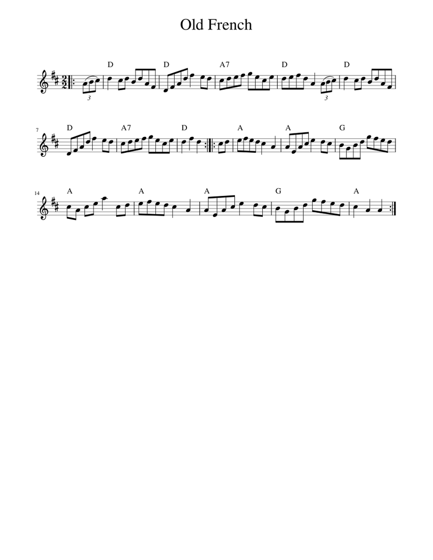 Old French Sheet music for Piano (Solo) Easy | Musescore.com