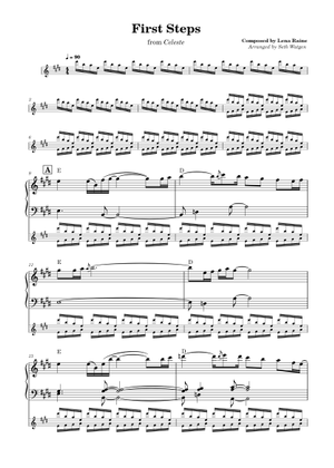 First Steps - Celeste Sheet music for Piano (Solo) | Musescore.com