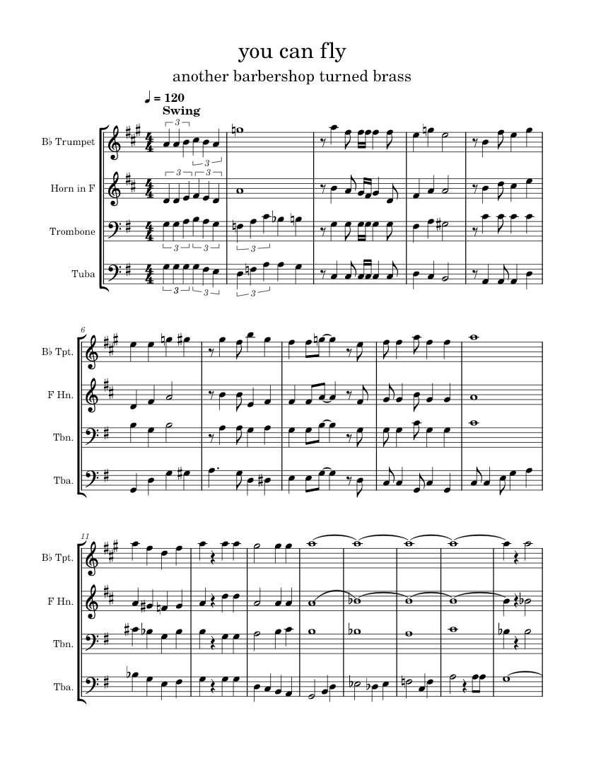 You Can Fly! You Can Fly! You Can Fly! – Sammy Fain you can fly Sheet ...