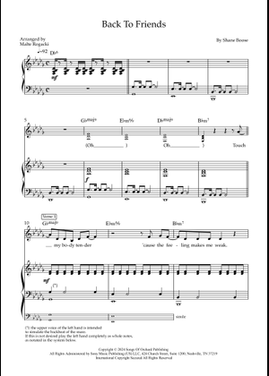 Play Official version of Back to friends Sheet Music by sombr for Piano ...