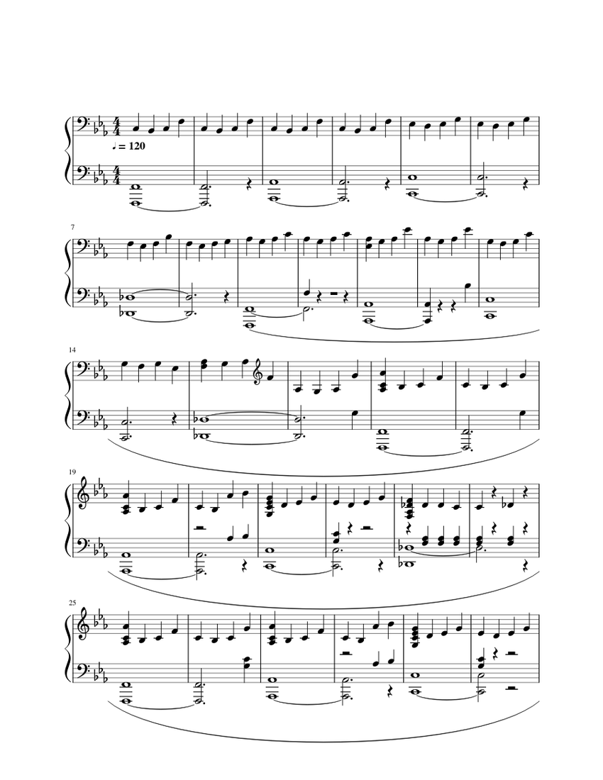 hii Sheet music for Piano (Solo) Easy | Musescore.com