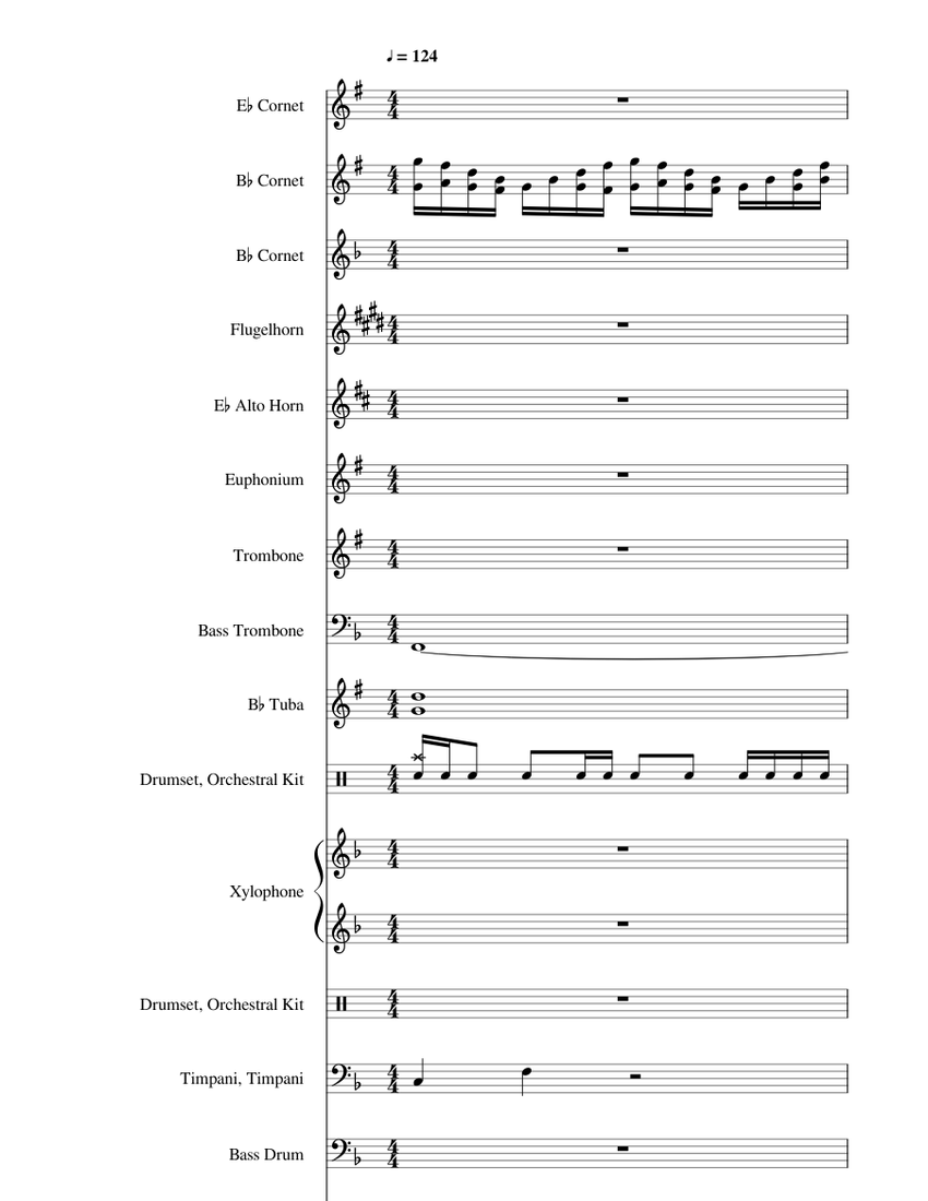 GCComp Sheet music for Trombone, Cornet, Euphonium, Tuba & more ...