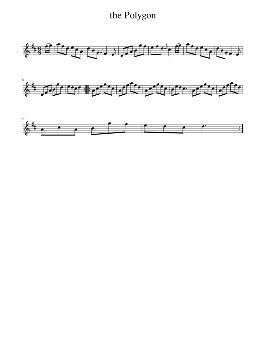 the Polygon Sheet music for Piano (Solo) Easy | Musescore.com