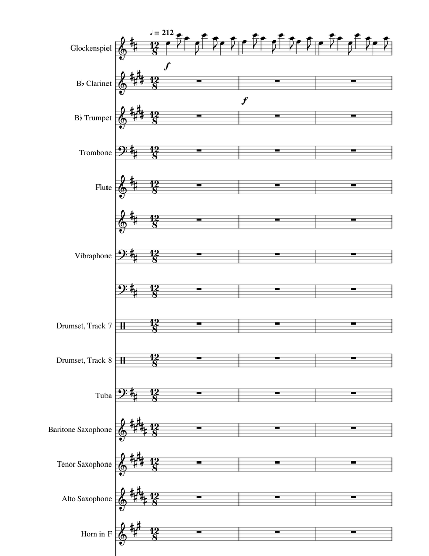 Spring and a Storm band by Tally hall arrangement Sheet Music for ...