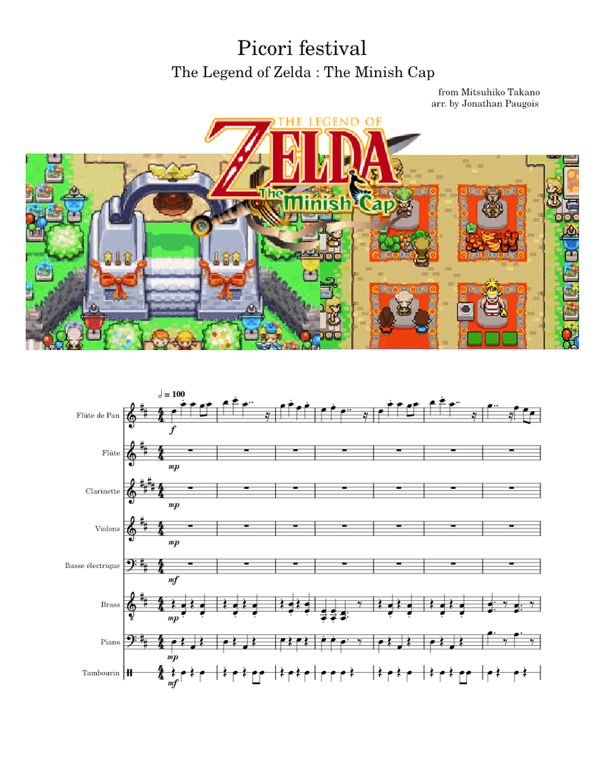 Picori Festival | The Legend of Zelda: The Minish Cap Sheet music for ... Picori Festival | The Legend of Zelda: The Minish Cap Sheet music for ...