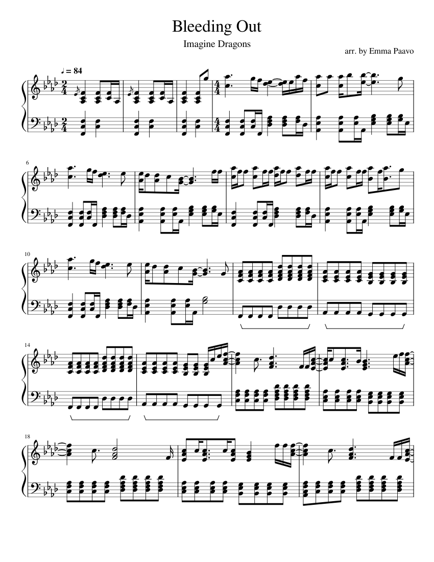 bleeding out dragons