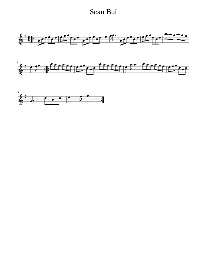 Sean Bui Sheet Music for Piano (Solo) easy | MuseScore.com