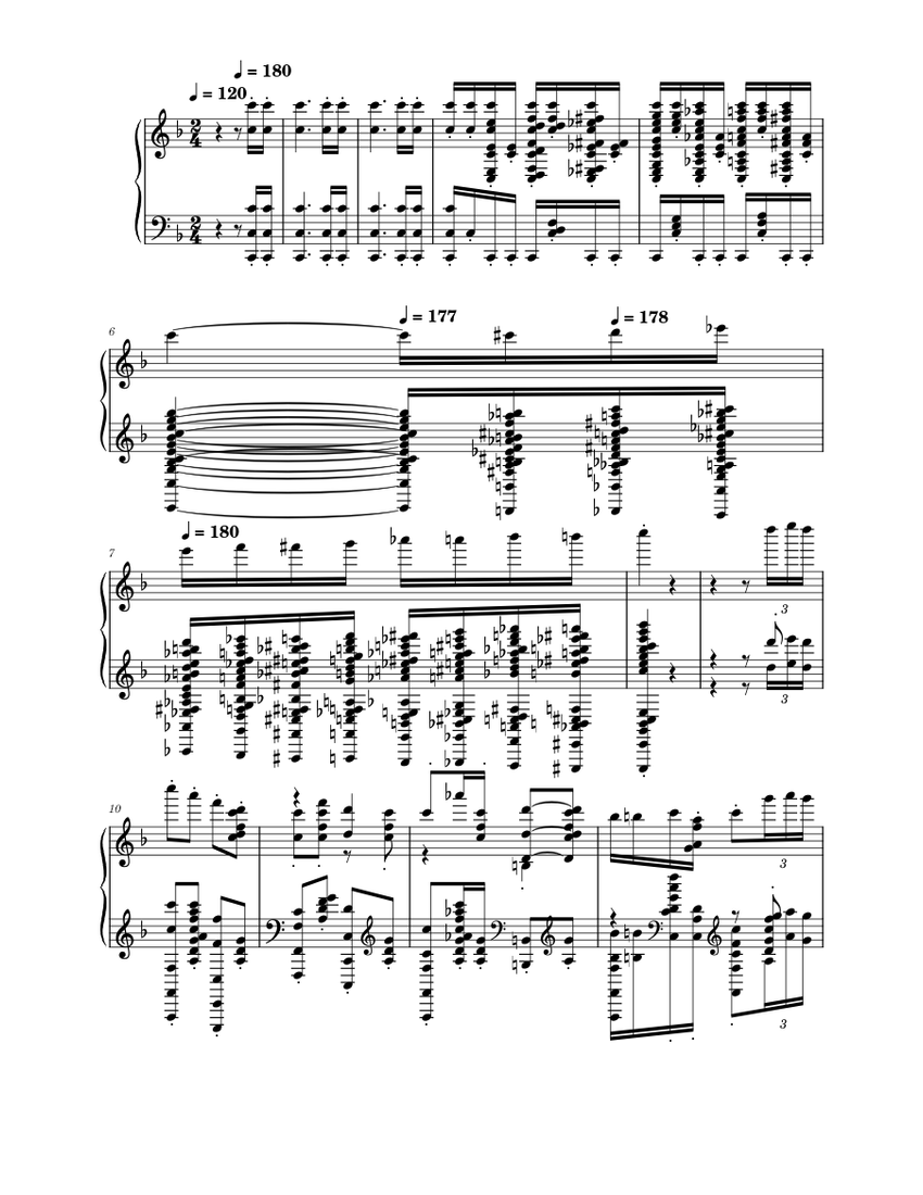 Circus Galop Sheet music for Piano (Solo) | Musescore.com