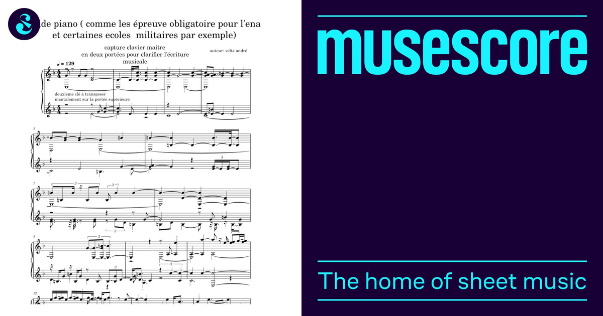 classical study Sheet music for Piano (Solo) | Musescore.com