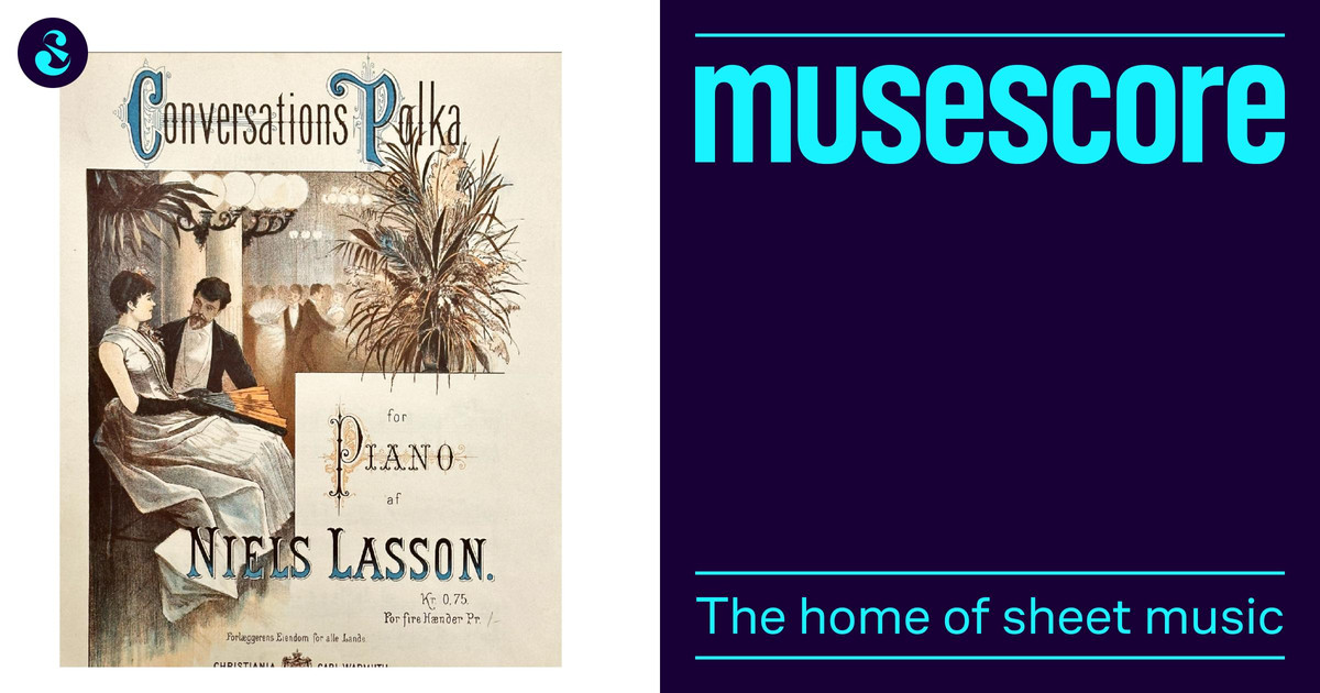 Conversations Polka – Four hands Sheet Music for Piano (Piano Duo) | MuseScore.com
