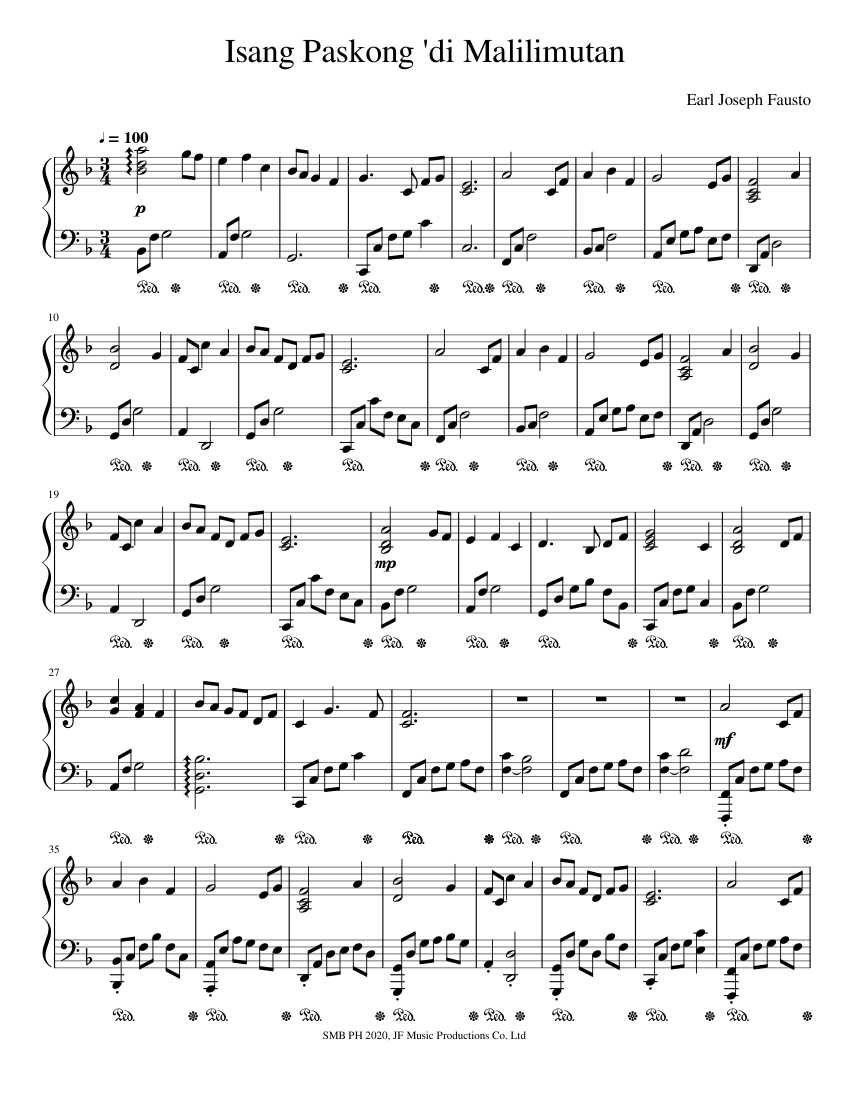 Isang Paskong Di Malilimutan Piano Tutorial