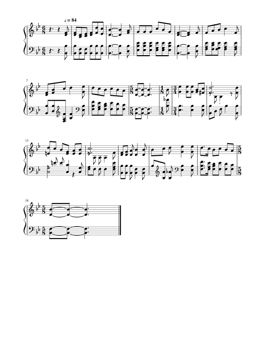 Before I knew Jesus my Lord - Wm. Edie Marks Sheet music for Piano ...