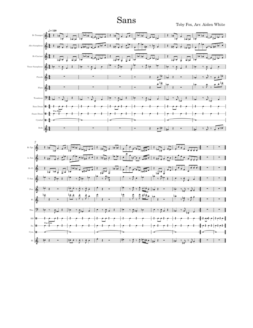 Undertale Soundtrack: sans. – Toby Fox Toby Fox Undertale: Sans. | Band ...