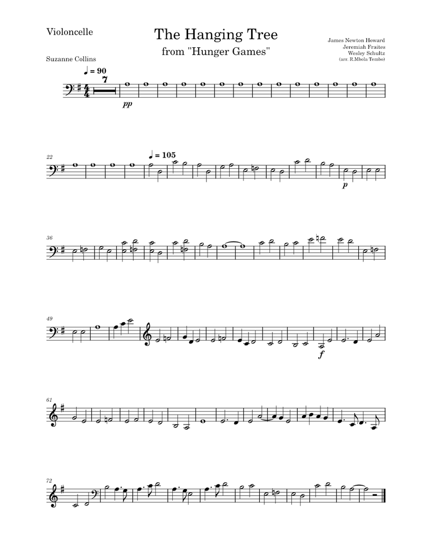 The Hanging Tree – Suzanne Collins, Jeremy Fraites, Wesley Schultz ...