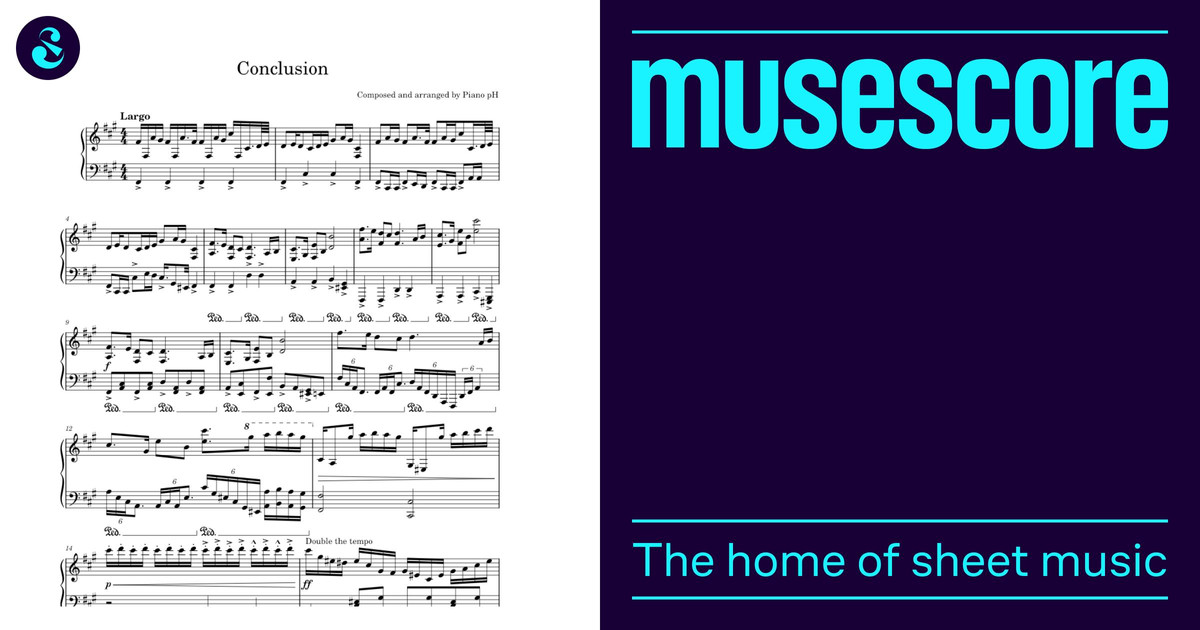 Conclusion Sheet Music for Piano (Solo) | MuseScore.com
