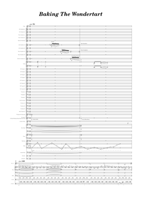 Baking the Wondertart Sheet Music with Chords for Piano, Trombone, Tuba ...