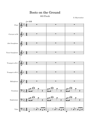 Play Official version of Boots On The Ground Sheet Music by 803 Fresh ...