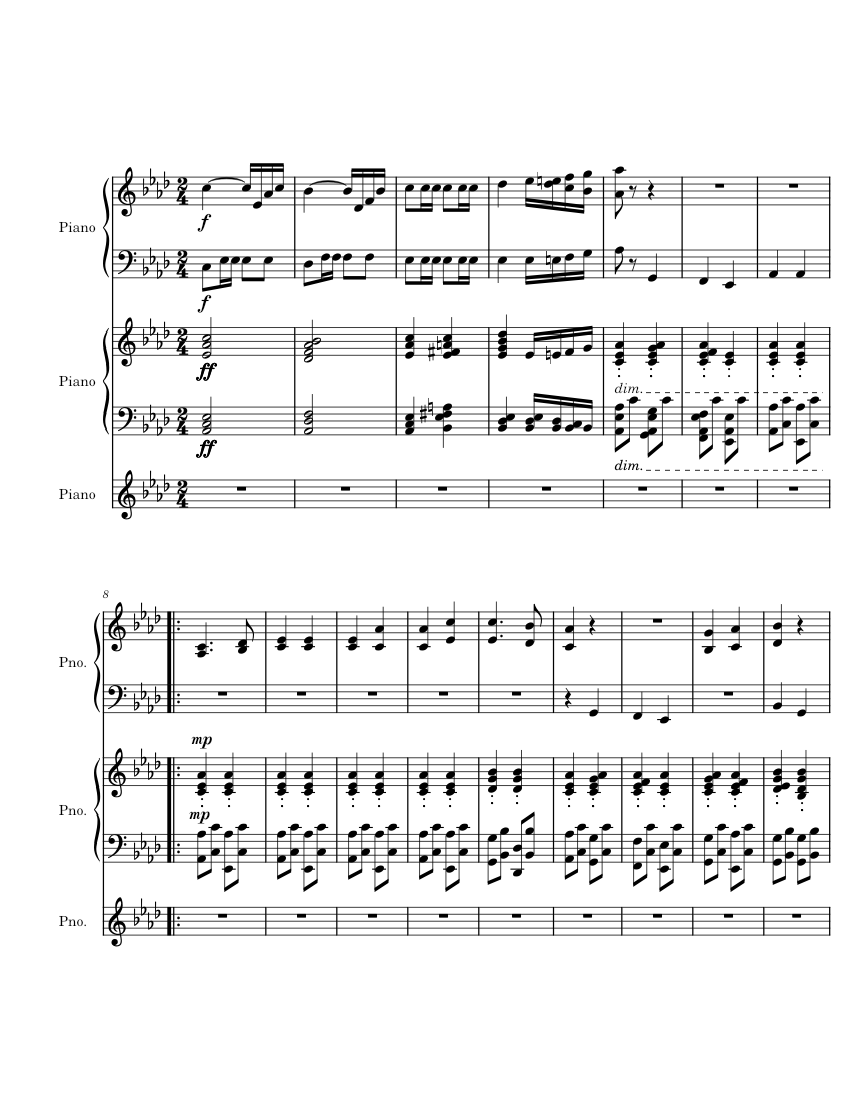 Erika - Herms Niel Sheet music for Piano (Mixed Trio) | Musescore.com