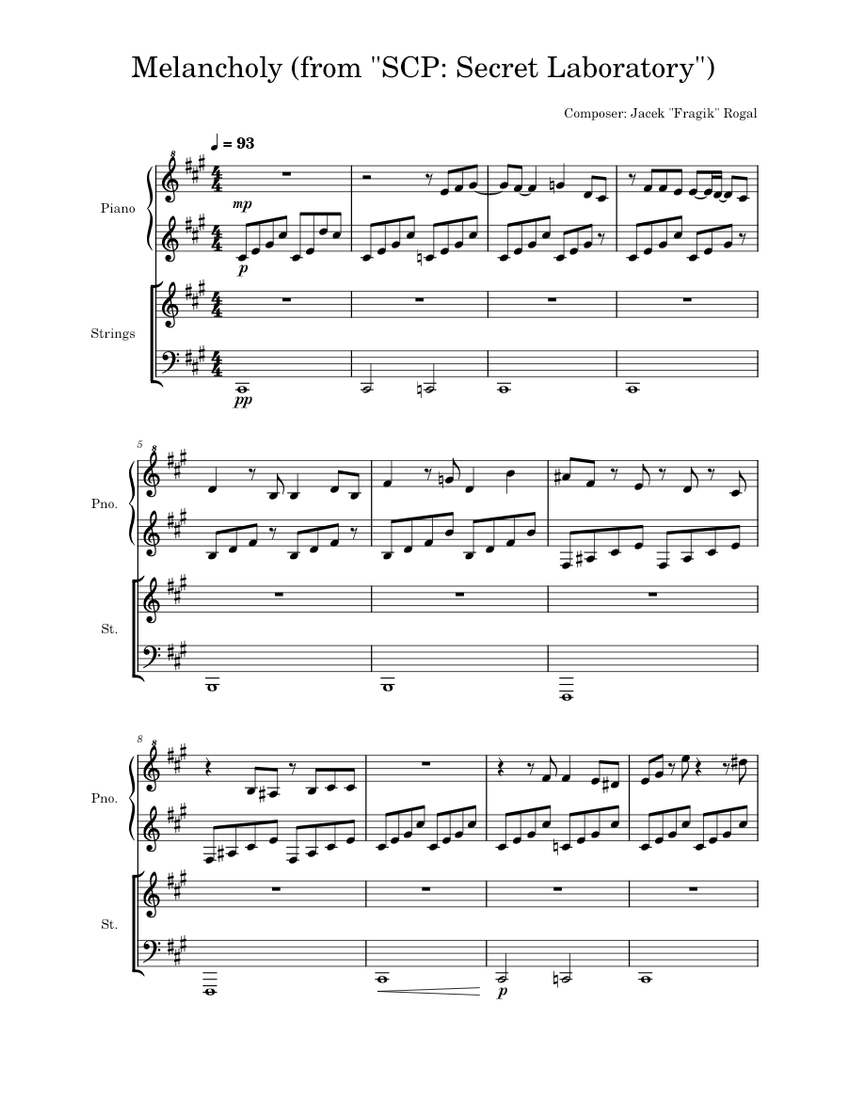 Melancholy – Jacek "Fragik" Rogal (from "SCP: Secret Laboratory ...