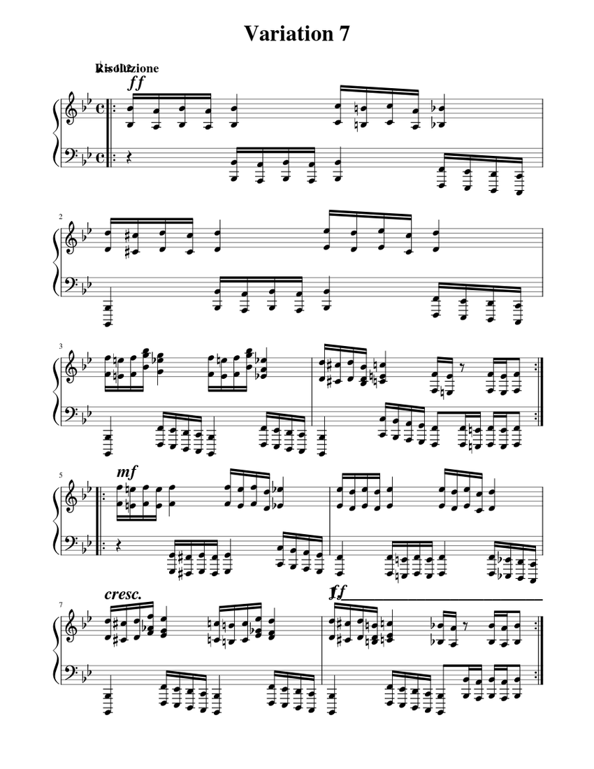 Variations and Fugue on a Theme by Handel, Op.24 – Johannes Brahms ...