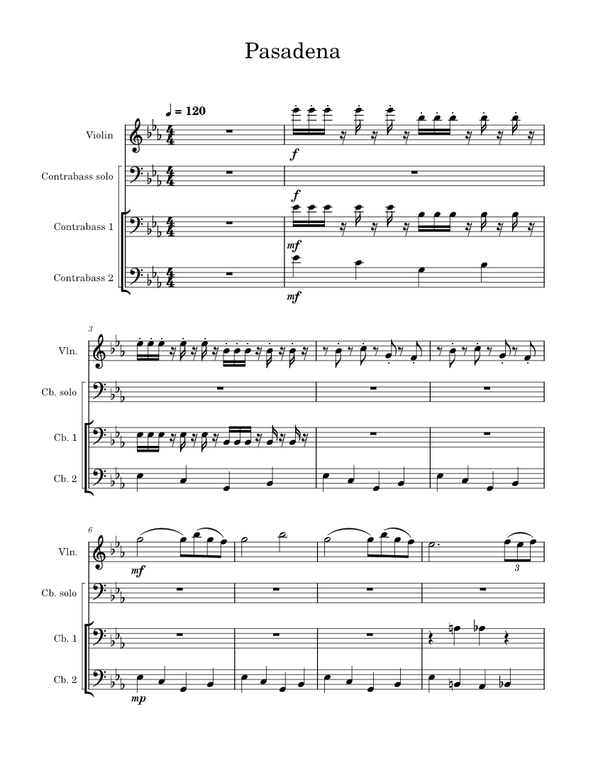 Pasadena – Harry Warren - piano tutorial