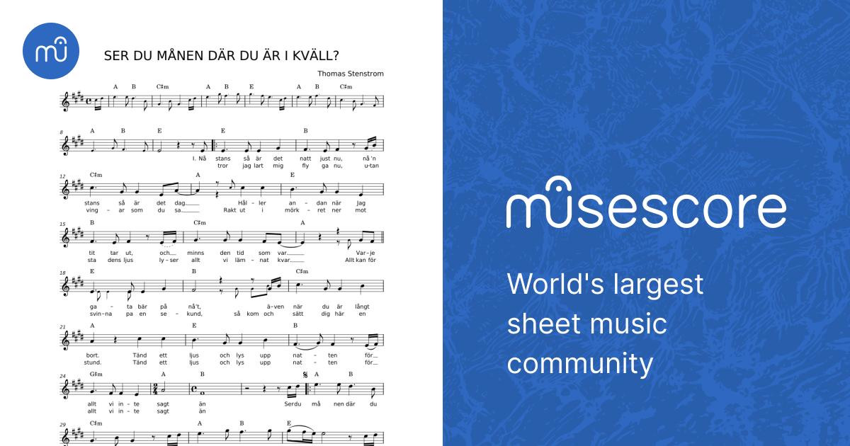 SER DU MÅNEN DÄR DU ÄR I KVÄLL? – Thomas Stenström;Ann-Mari Ahlqvist ...