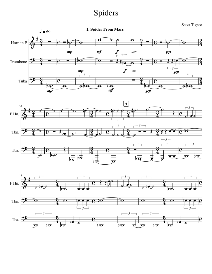 Spiders 1 - piano tutorial