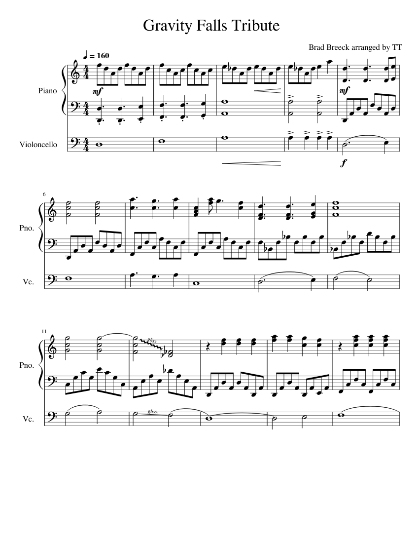 tribute gravity falls