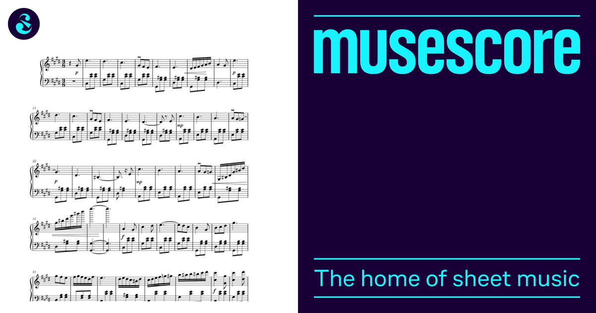 mosaic Sheet Music for Piano (Solo) | MuseScore.com