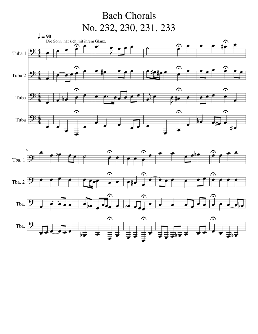 Bach_Choral - piano tutorial