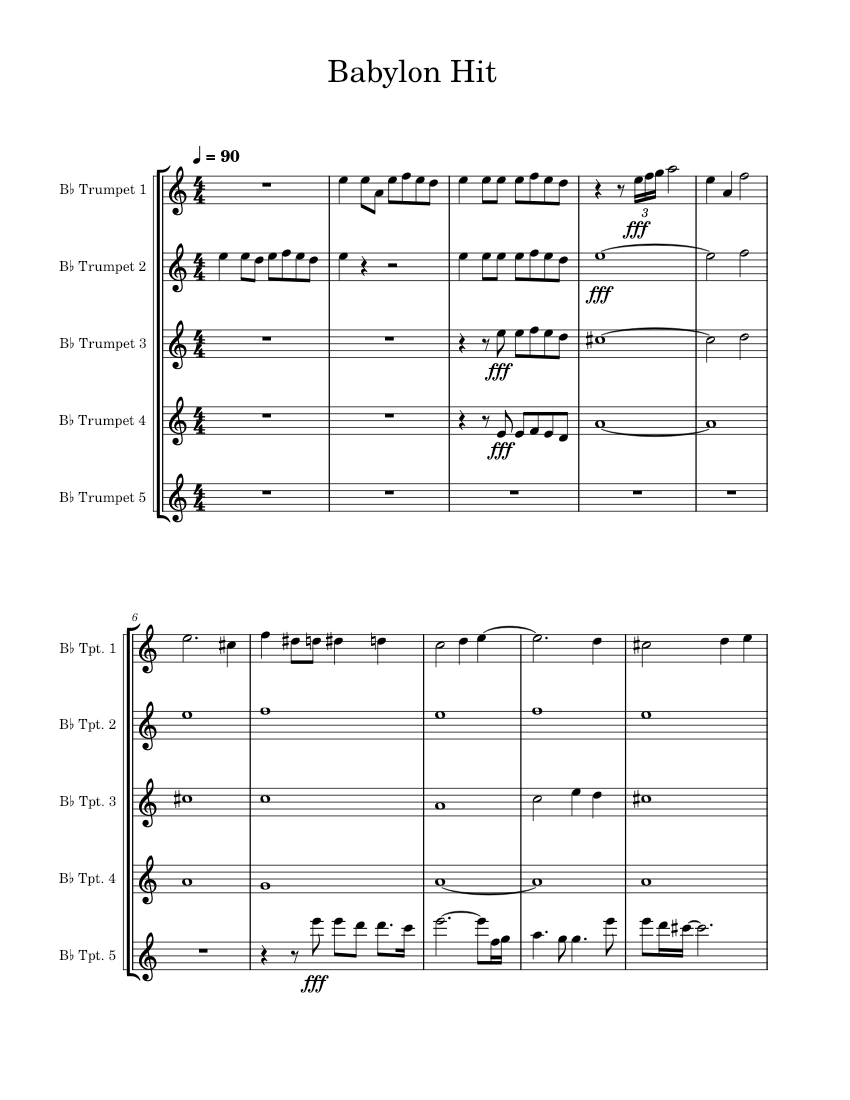 Santa Clara Vanguard 2018 "Babylon" – TheMTCrew Babylon Hit Sheet music ...