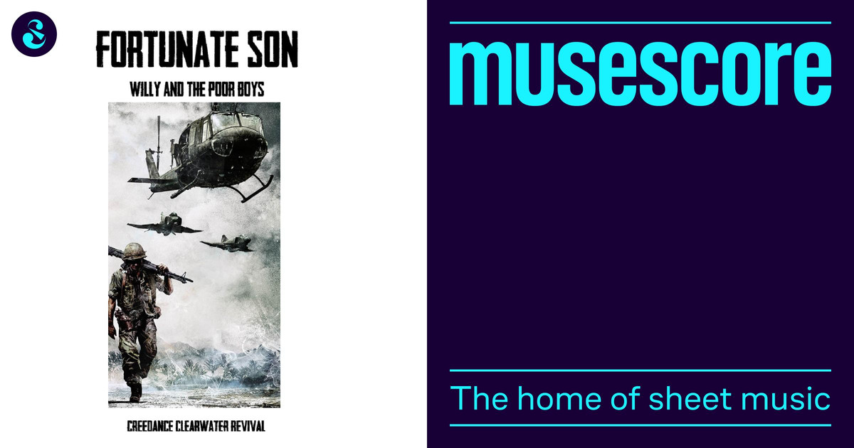 Fortunate son – Bob Seger Sheet Music and Tab with Chords for Piano ...