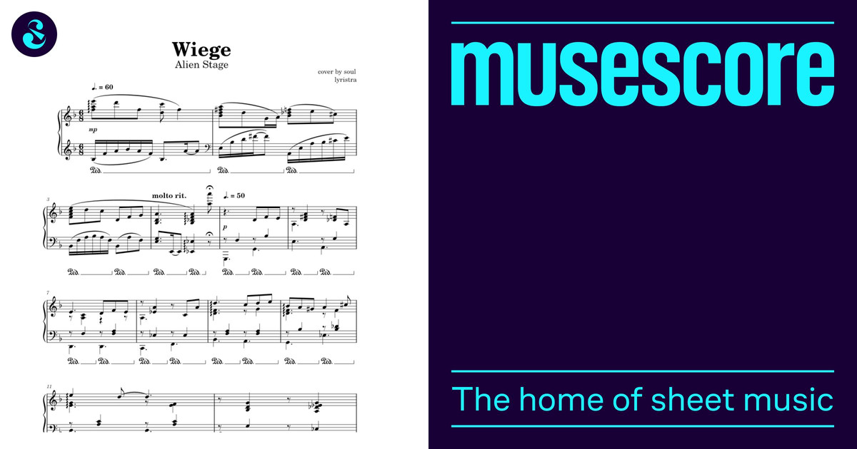 Wiege – 에이스테 (ALIEN STAGE) Sheet Music for Piano (Solo) | MuseScore.com
