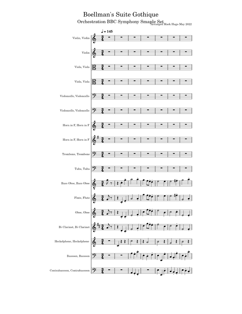 Boellmann Suite Gothique Orchestration May 2022 with BBC Sym ...