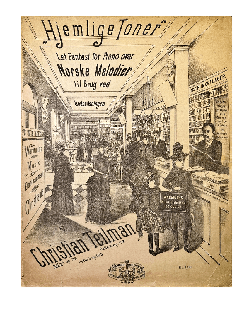 Hjemlige toner (Opus 119) Sheet Music for Piano (Solo) | MuseScore.com