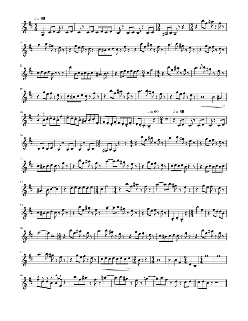 Disney - The Cleaner (from Toy Story 2) Sheet music for Mandolin (Solo ...