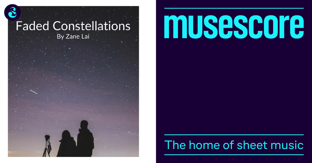 Faded Constellations Sheet music for Piano (Solo) Easy | Musescore.com