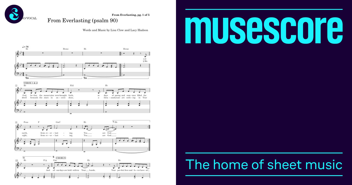 FROM EVERLASTING - Lisa Clow;Bob Kaufin Sheet music for Piano ...