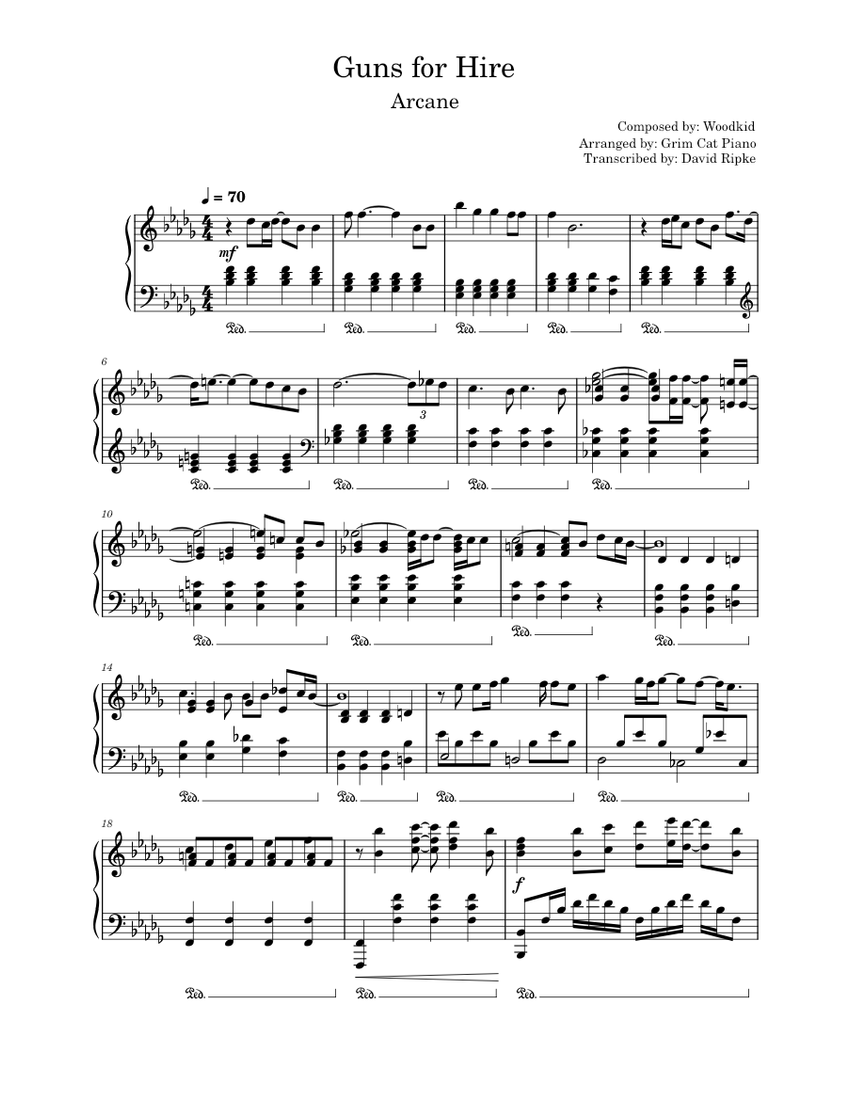 Guns For Hire Woodkid Sheet Music For Piano Solo Musescore guns-for-hire-woodkid-sheet-music-for-piano-solo-musescore