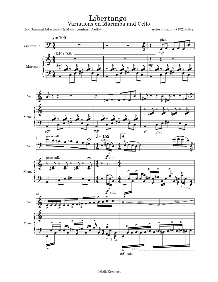 marimba notes labeled