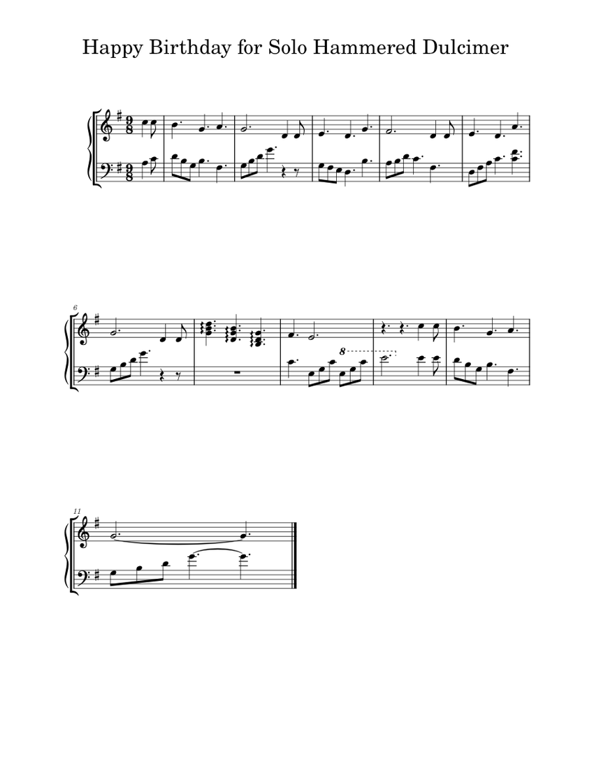 Happy Birthday to You – Misc Traditional Happy Birthday for Solo ...