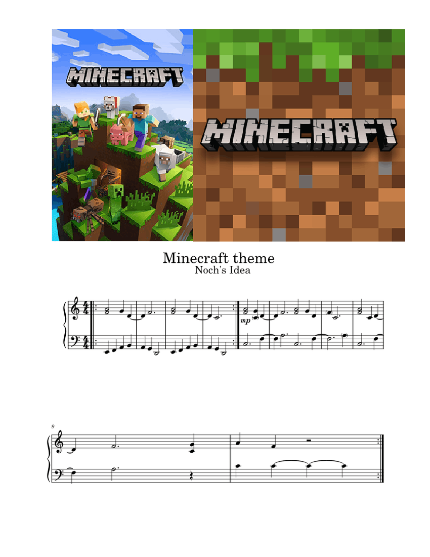 Minecraft Java Theme – Misc Computer Games Minecraft theme Noch's Idea ...
