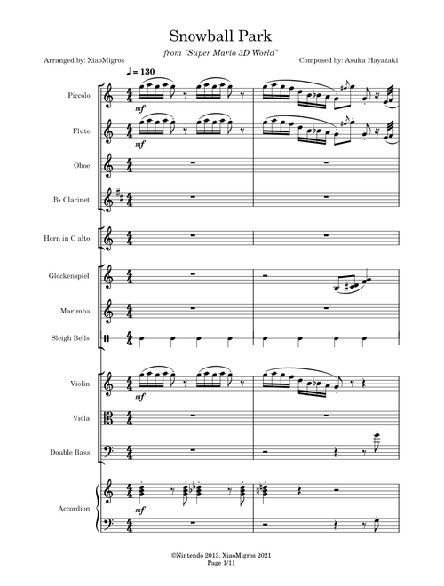 bells percussion instrument notes